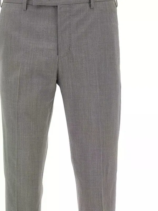 PT TORINO Pressed-crease Tailored Trousers