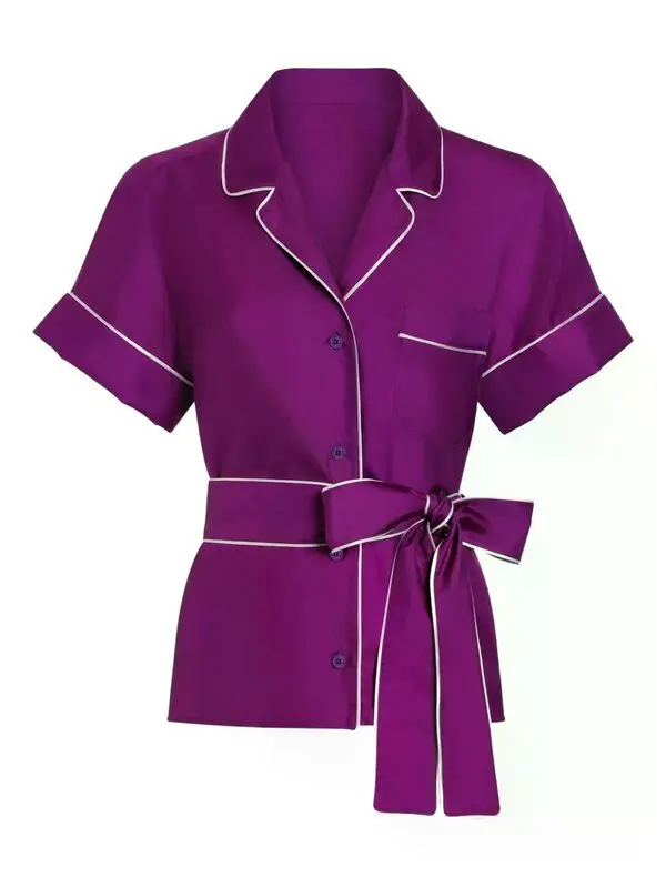 Dolce & Gabbana Silk Shirt - Purple