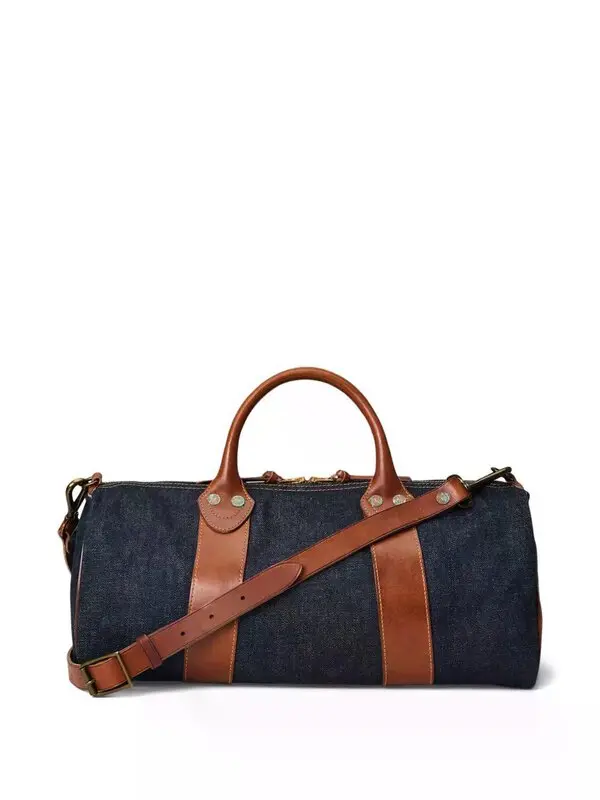 Ralph Lauren Leather-trim Denim Holdall