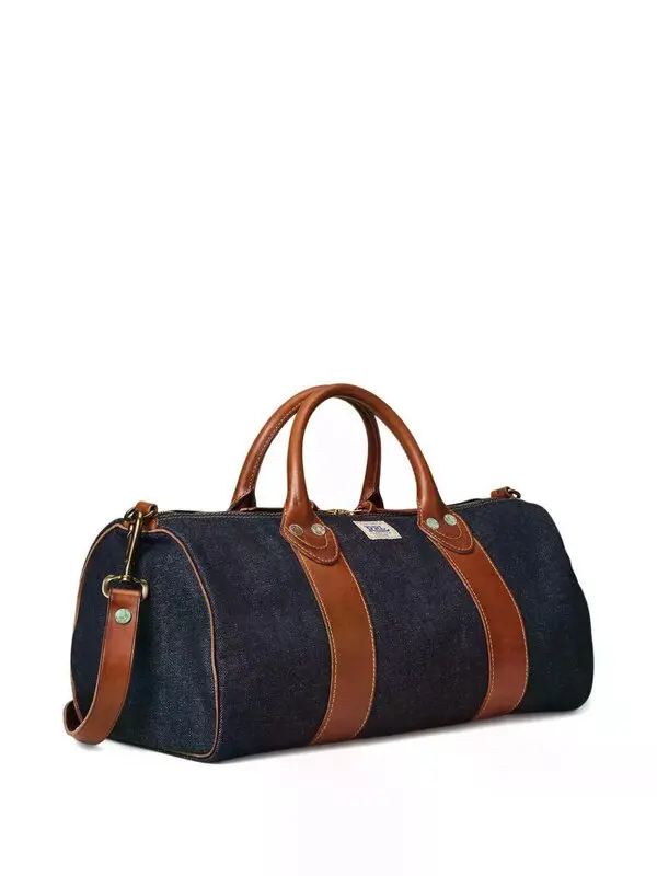 Ralph Lauren Leather-trim Denim Holdall