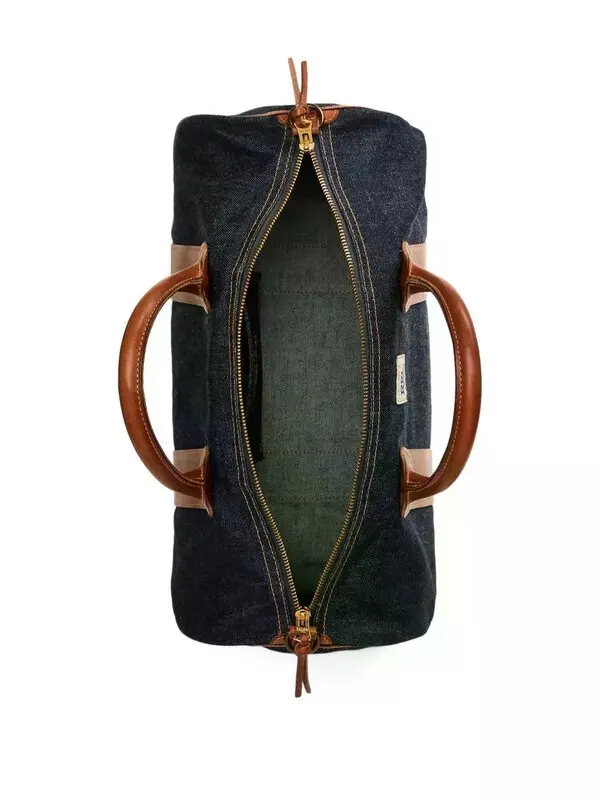 Ralph Lauren Leather-trim Denim Holdall