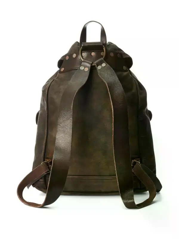 Ralph Lauren Distressed Leather Rucksack