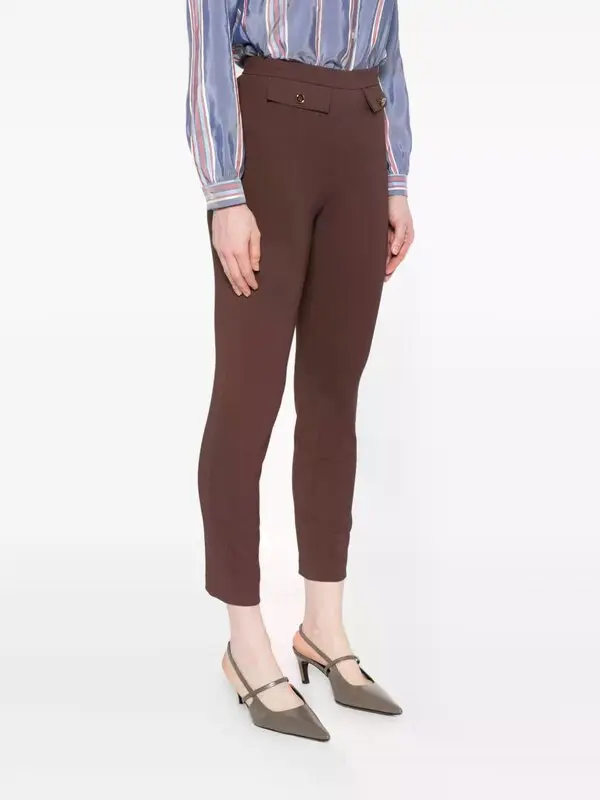 Elisabetta Franchi Button-detailed Trousers