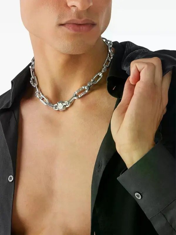 Philipp Plein Edge Necklace
