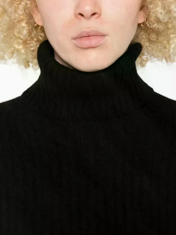 UMA WANG Ribbed Frayed-edge Sweater