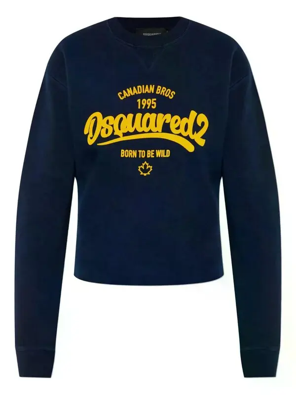 Dsquared2 Logo-print Sweatshirt - Blue