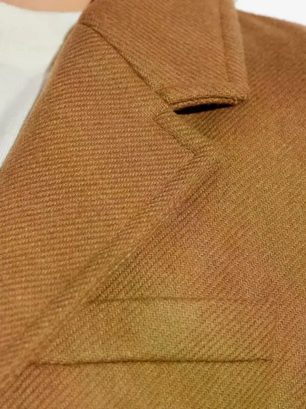 Dsquared2 Button-fastening Wool-blend Coat - Neutrals