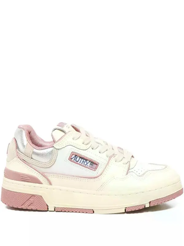 AUTRY Clc Panelled Low-top Sneakers - Neutrals