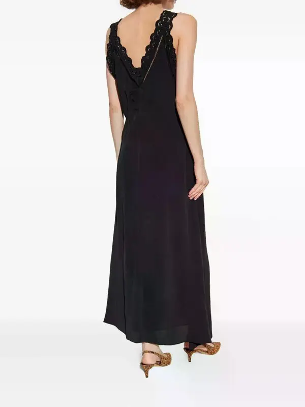 Isabel Marant Étoile Lace-insert Pleated Dress