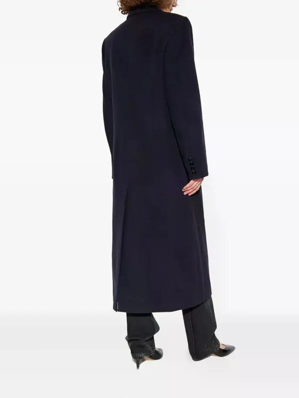 Isabel Marant Étoile Virgin Wool Coat - Blue