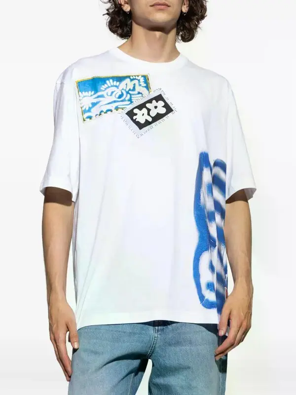 Marni Patchwork Print T-shirt
