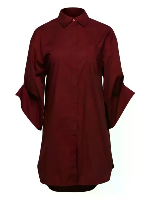 Staud Nico Mini Shirt Dress