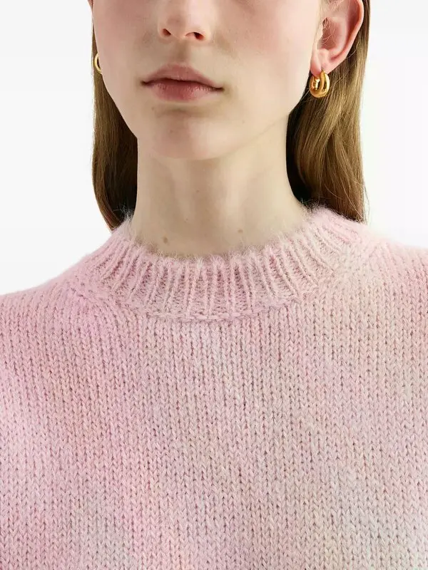JIL SANDER Ribbed-cuff Alpaca-wool-blend Sweater
