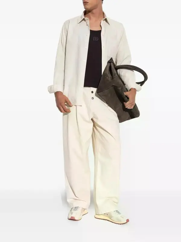 SAMSOE SAMSOE Textured Chest-pocket Shirt