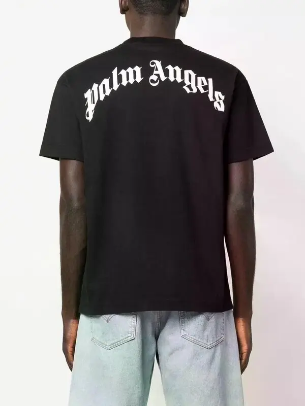 Palm Angels Shark Organic-cotton T-shirt