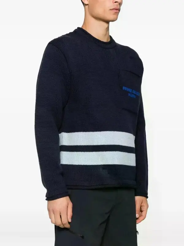 Stone Island Logo-print Sweater