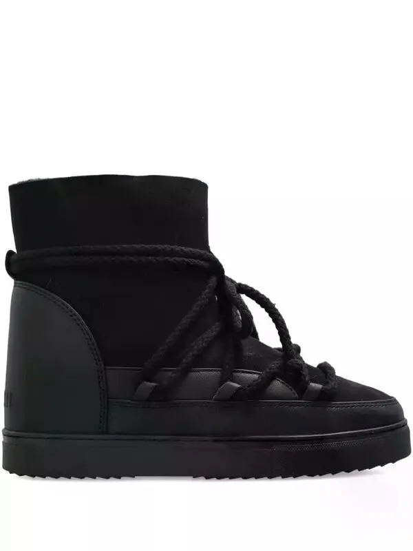 Inuikii Rope-laces Leather Snow Boots