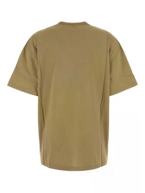 Prada Triangle-plaque Cotton T-shirt