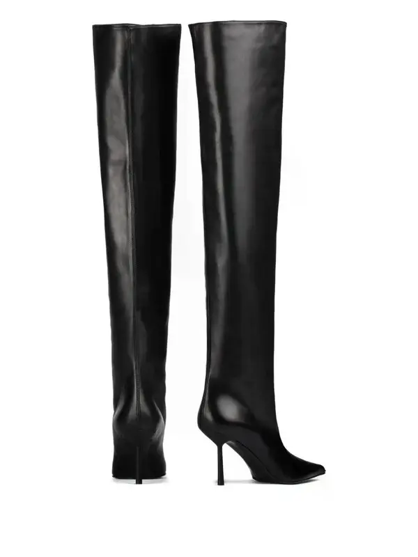 LE SILLA 80mm Bella Leather Knee-high Boots