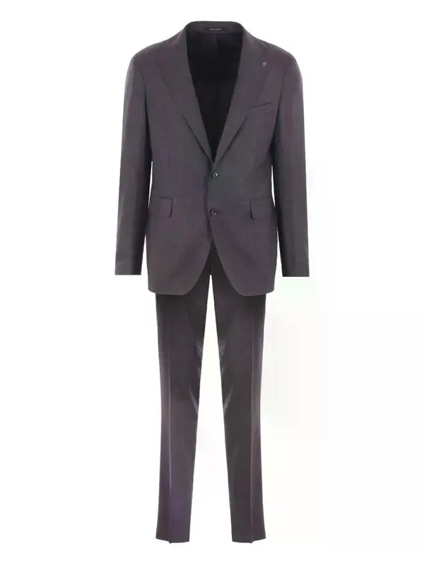 Tagliatore Notched-lapel Wool Suit