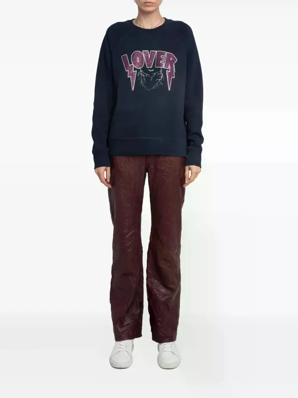 Zadig&Voltaire Embellished Graphic Sweatshirt