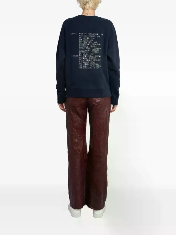 Zadig&Voltaire Embellished Graphic Sweatshirt