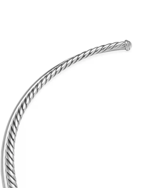 David Yurman Sterling Bold Crossover Necklace