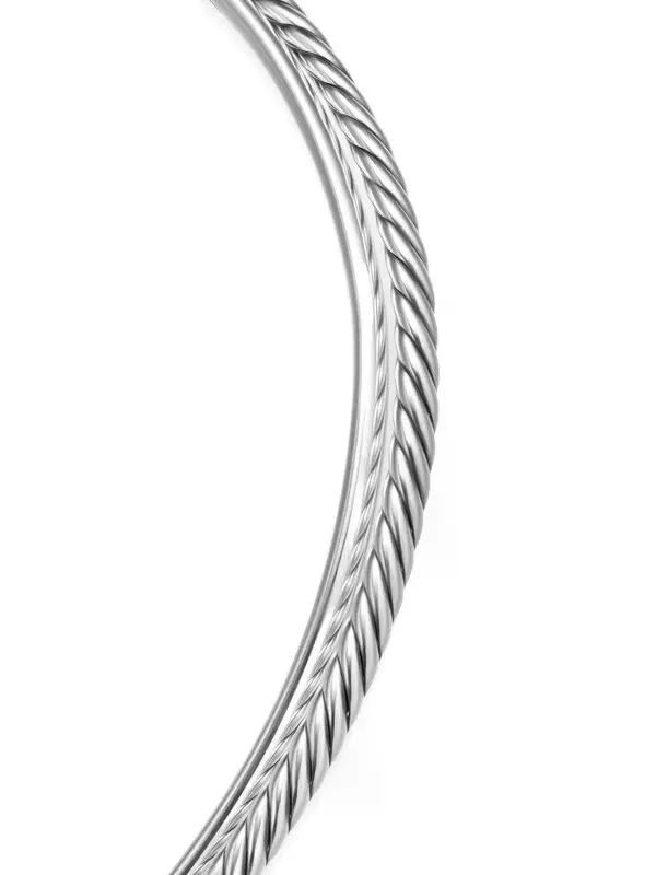David Yurman Sterling Bold Crossover Necklace
