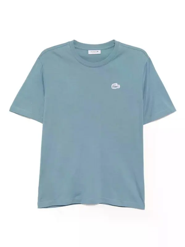 Lacoste Crocodile Print Jersey T-shirt - Blue