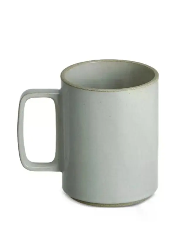 HASAMI PORCELAIN Side-handle Porcelain Mug - Grey