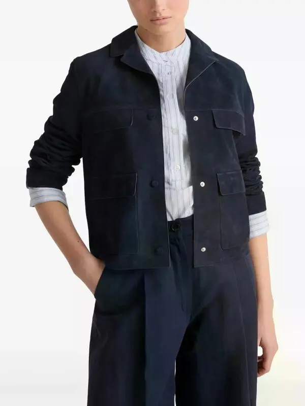 YVES SALOMON Suede Jacket