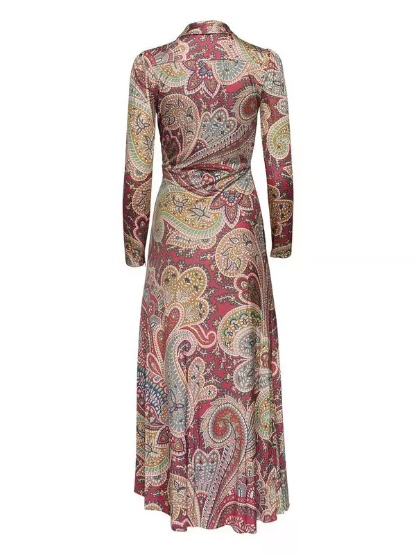 Etro Paisley Midi Dress - Neutrals