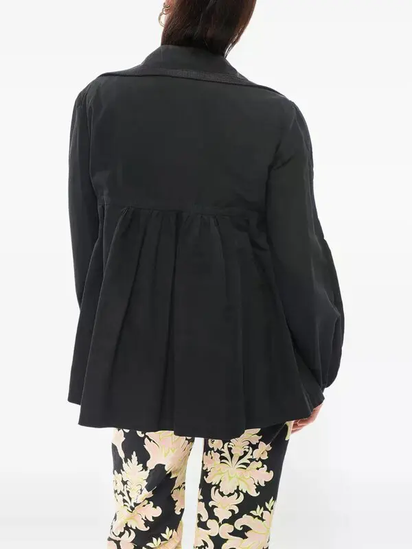 Giambattista Valli Double-breasted Draped Jacket