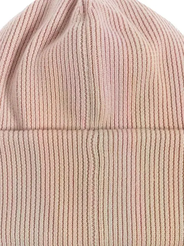 Canada Goose Logo-appliqué Ribbed Beanie