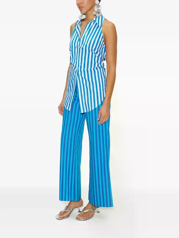 SIMONMILLER Loch Stripe Sleeveless Shirt