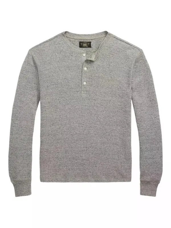 Ralph Lauren Waffle-knit Jumper - Grey