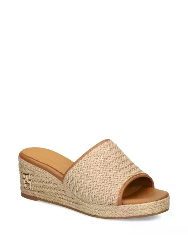 Tommy Hilfiger Logo-detail Wedge Sandals