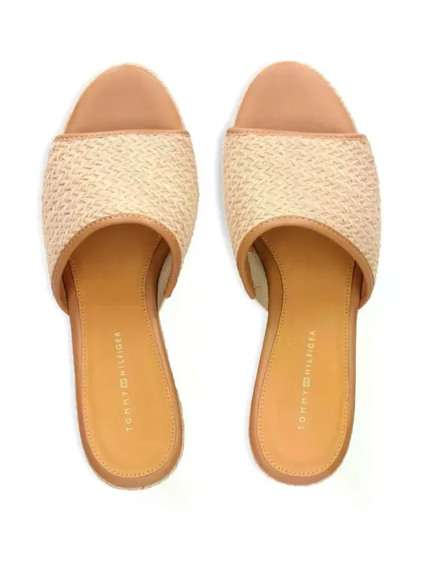 Tommy Hilfiger Logo-detail Wedge Sandals