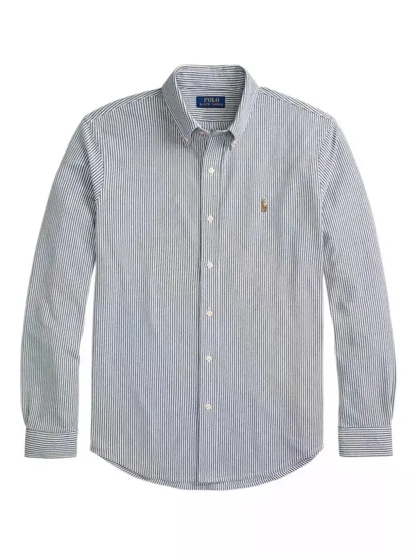 Polo Ralph Lauren Striped Button-up Shirt - Blue
