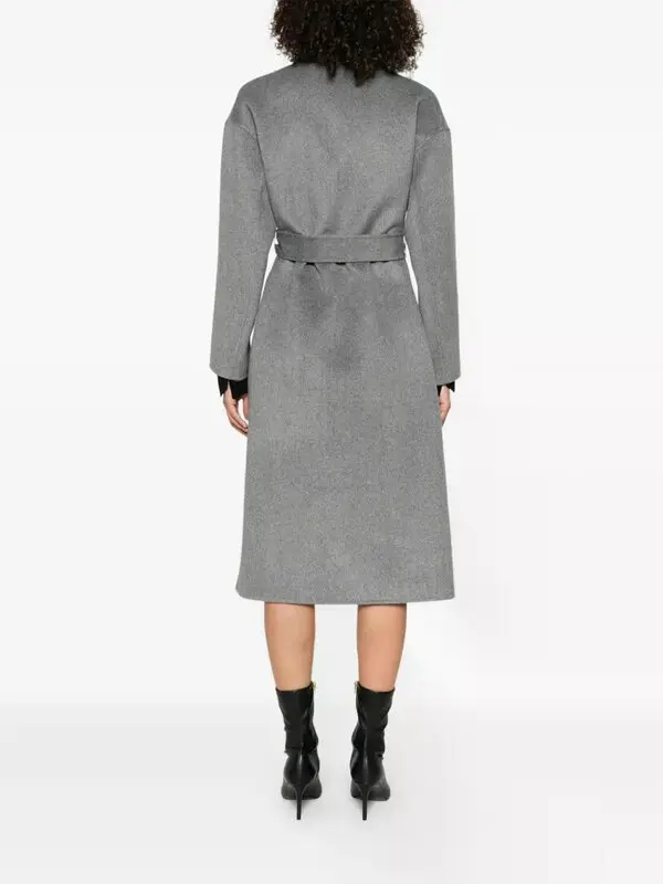 Liu Jo Belted Coat With Patch Pockets