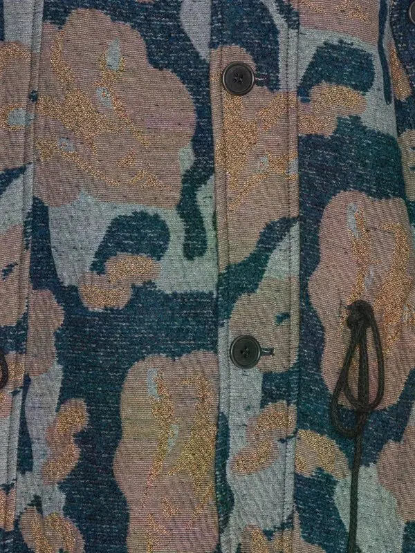 Henrik Vibskov Hooded Drawstring Coat
