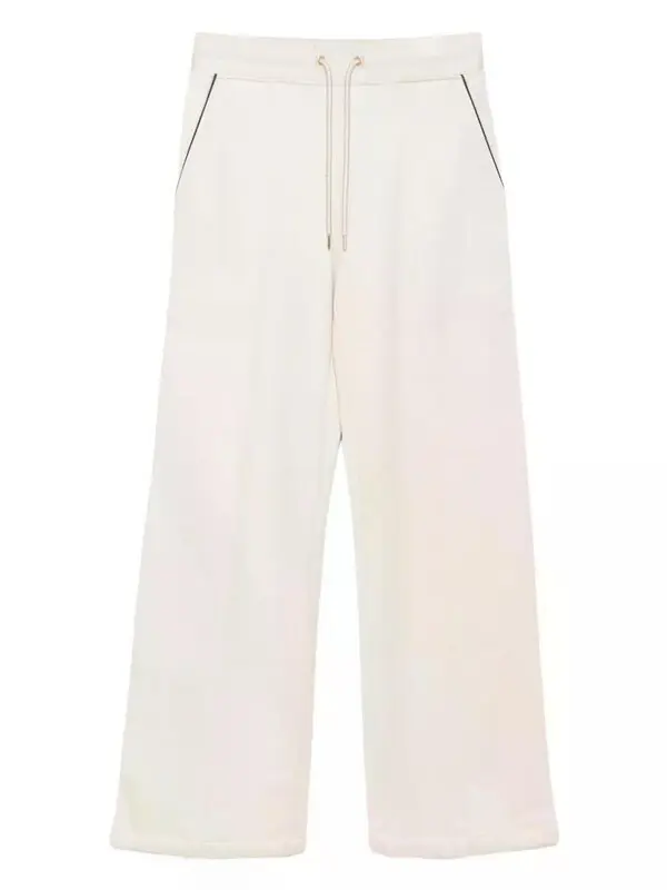 Eleventy Drawstring-waist Trousers - Neutrals