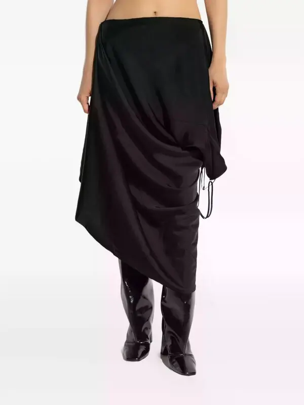Vetements Draped Asymmetrical Dress
