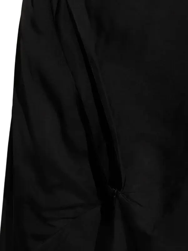 Vetements Draped Asymmetrical Dress