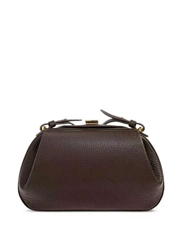 Yuzefi Leather Clasp-detail Shoulder Bag