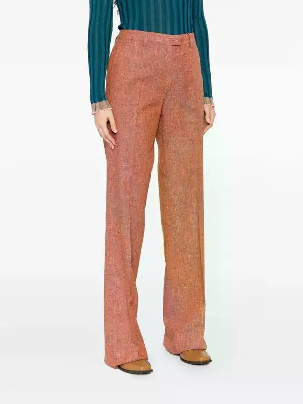 Etro Speckled Tweed Trousers
