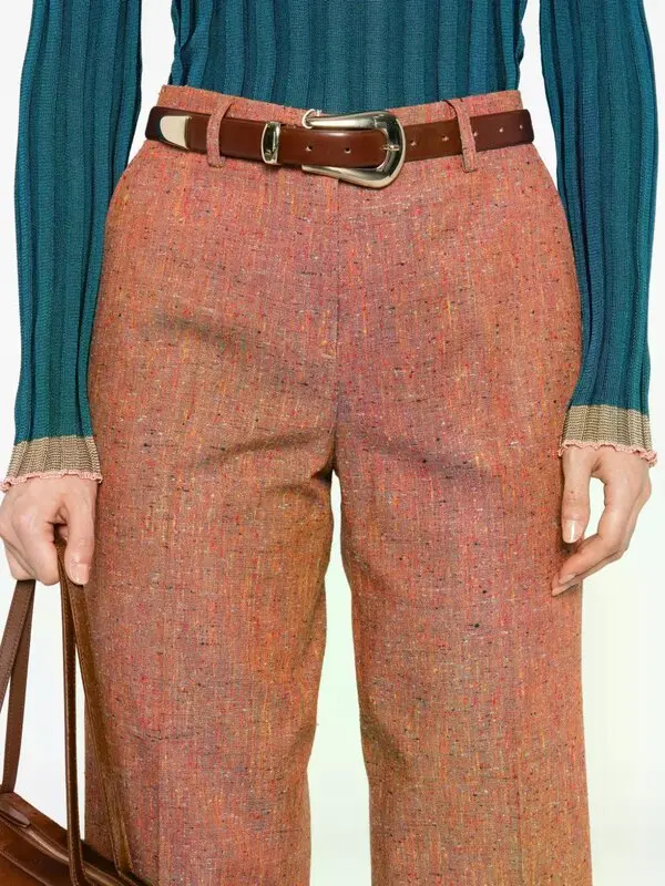 Etro Speckled Tweed Trousers