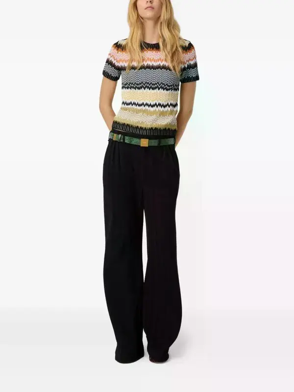Missoni Chevron-pattern Knit Top