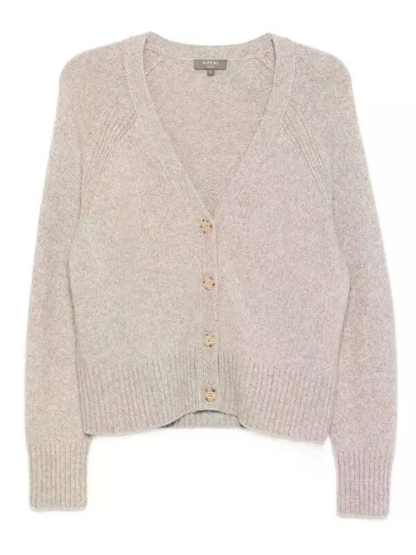 N.peal V-neck Cardigan