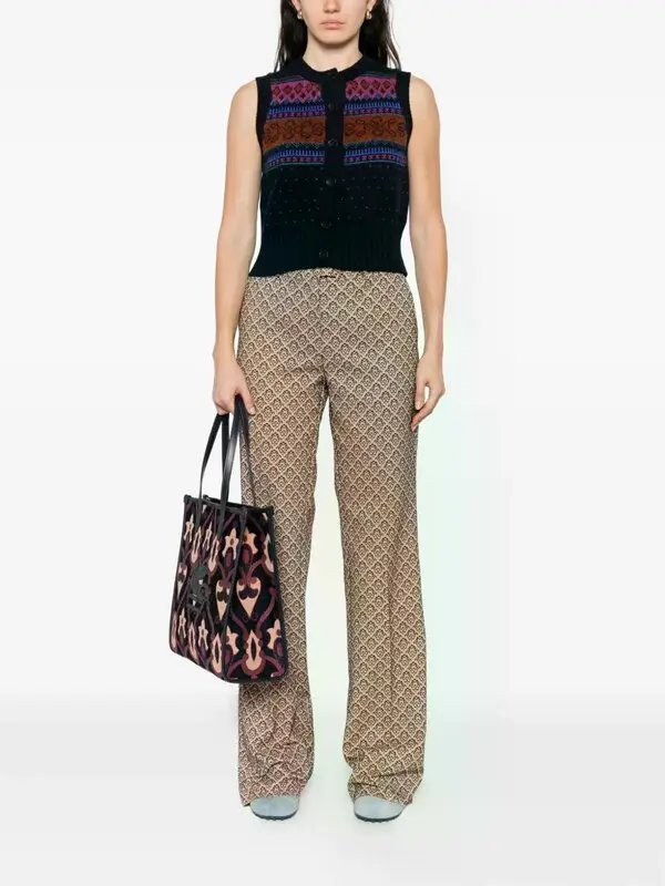 Etro Damask-patterned Trousers